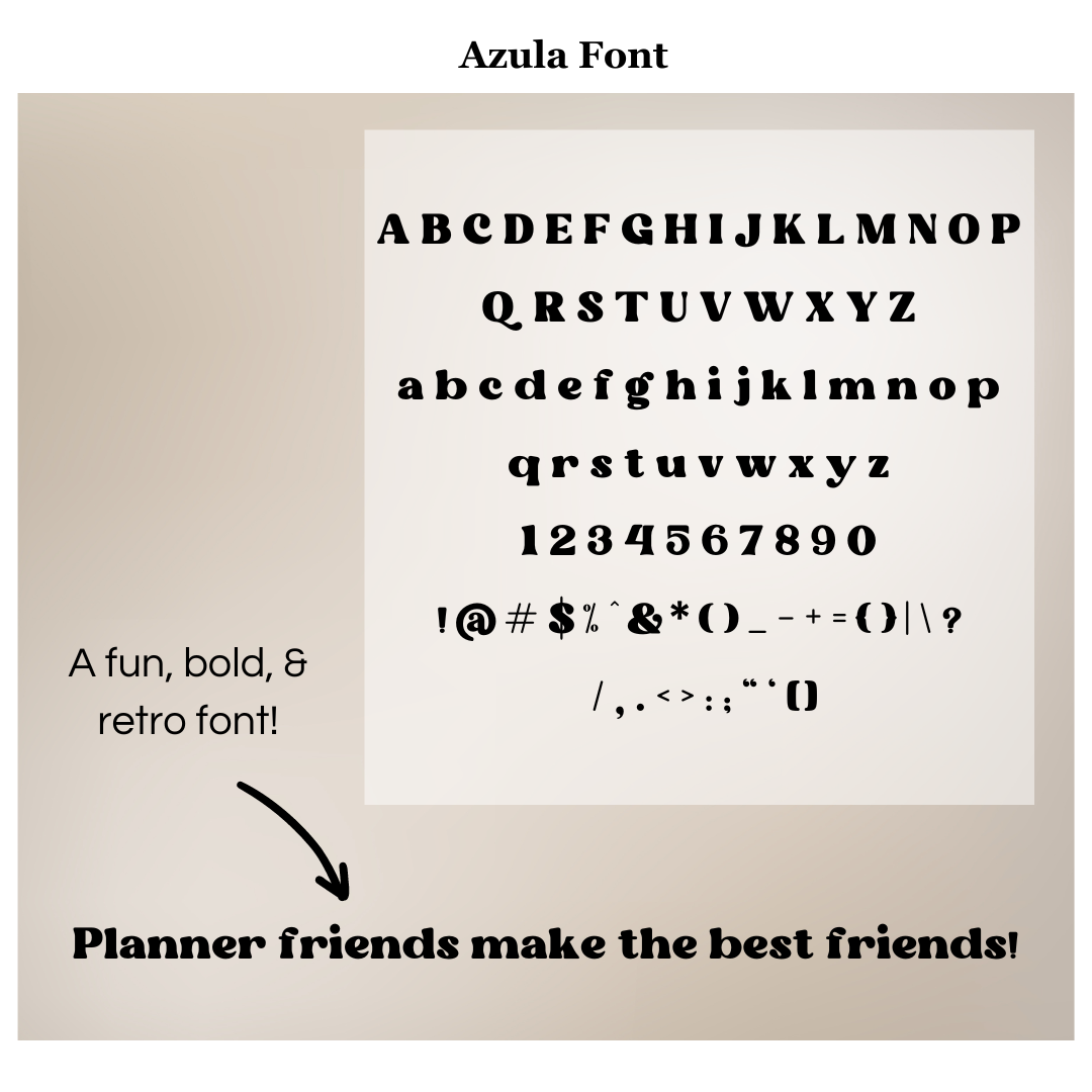 Azula Font – Five Twenty Creative