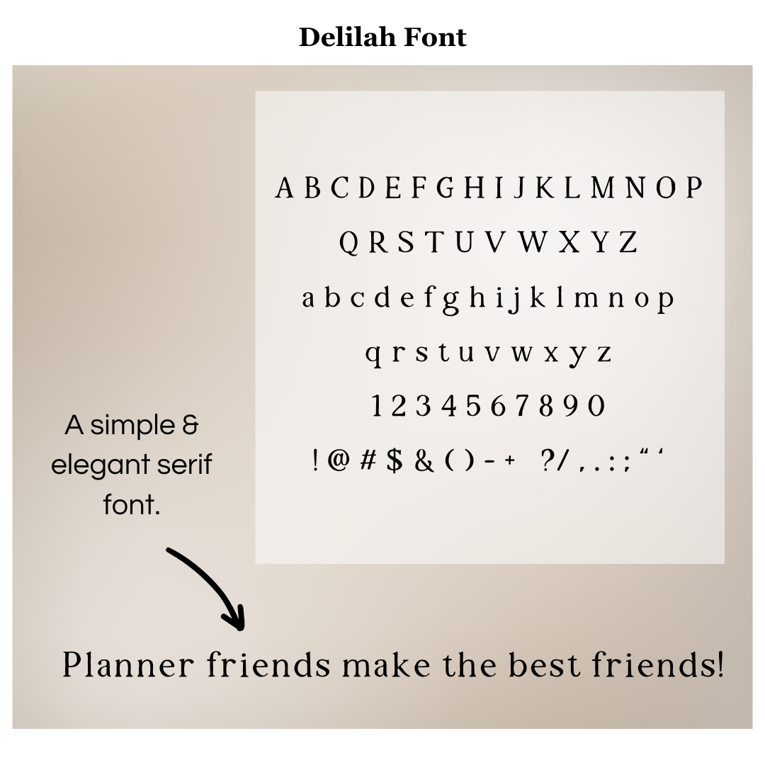 Delilah Handwriting Font – Five Twenty Creative